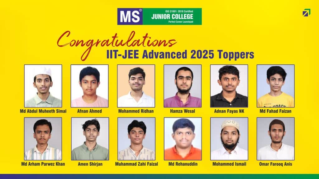 MS Celebrates Remarkable Success in IIT-JEE Advanced 2025 | MS ...